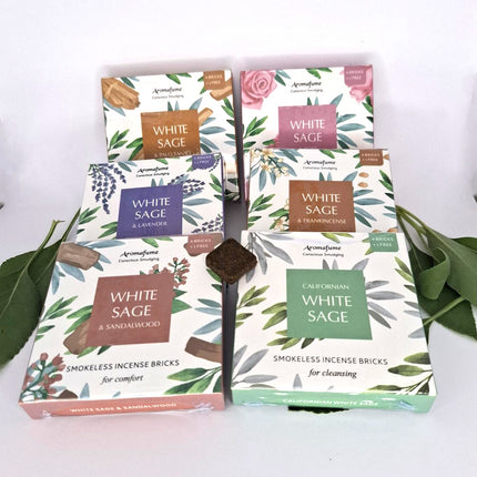 White Sage Incense Brick Refill Packs – Smudging Shop